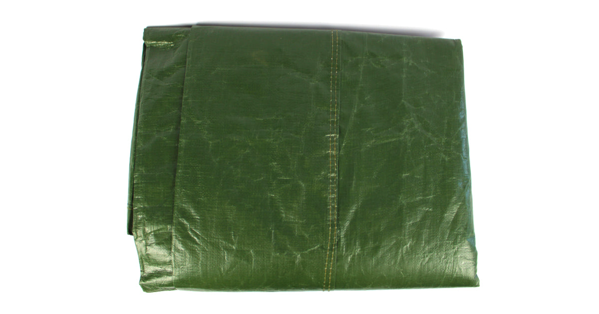 3m x 3m Olive Green Polyet Ground Sheet – TentPro